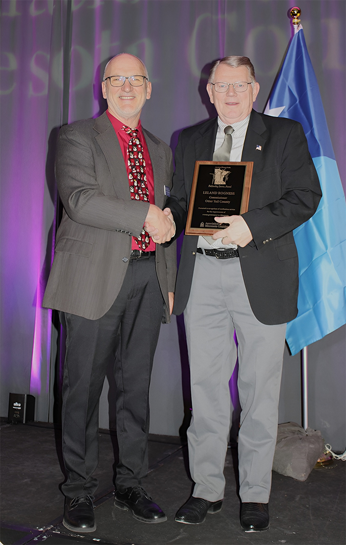 Association of Minnesota Counties President Neal Gaalswyk of Cass ...